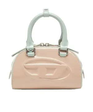 DIESEL® 1 Dr Dome Embossed Logo Crossbody Bag