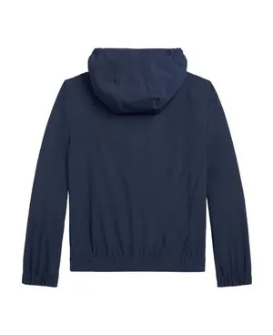 Polo Ralph Lauren Zip-up Hooded Jacket With Embroidered Logo
