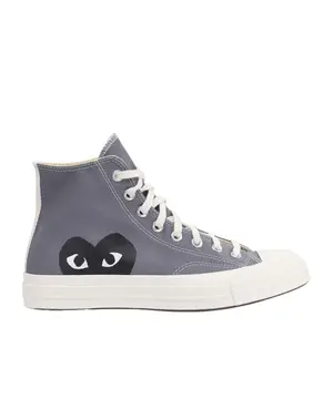 Comme Des Garçons Comme Des Garons Play X Converse High-top Sneakers - Gray