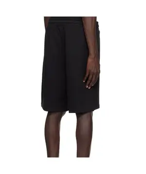 Hugo Boss Logo Printed Drawstring Bermuda Shorts