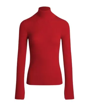 PATOU Ribbed High-neck Sweaters