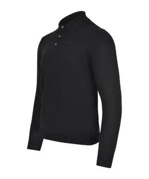 Tagliatore Palmer Long-sleeved Knitted Polo Shirt