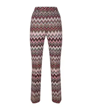 Missoni Zigzag Patterned Trousers - Gray