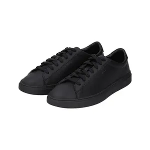 Hugo Boss Round Toe Lace-up Sneakers