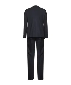 Tagliatore Single Breasted Striped Two-piece Suit