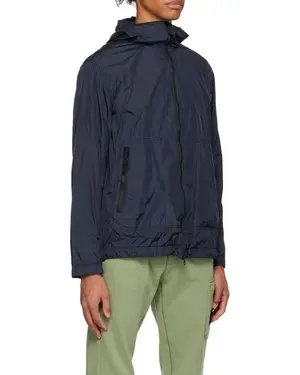 Stone Island Logo Patch Zip-up Jacket
