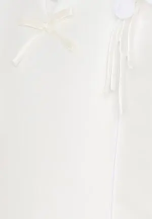 Monnalisa Floral-appliqué Dress