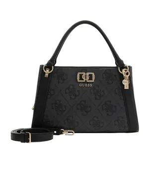 Guess Monogram-pattern Tote Bag - Black