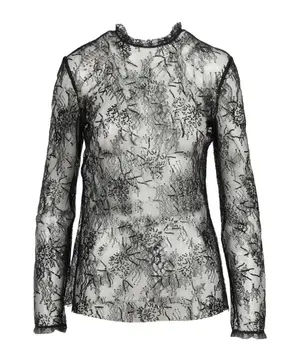 Alberta Ferretti Long-sleeved Cover-up - Gray