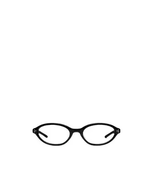 GENTLE MONSTER La Cha 01 Oval-frame Glasses - Black