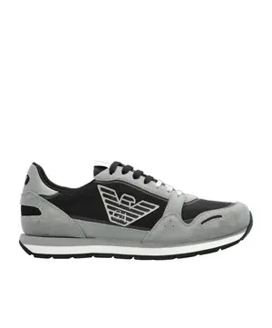 Emporio Armani Sneakers With Logo - Grey