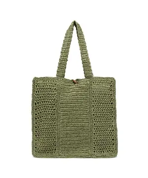 GIANNI CHIARINI Nefeli Crochet Tote Bag