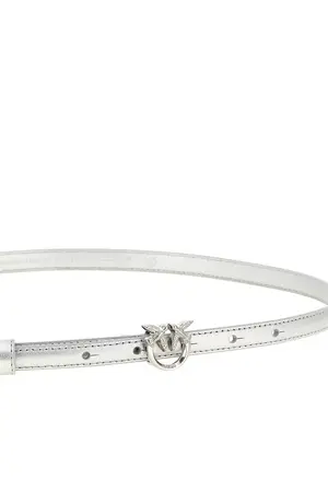 Pinko Leather Logo-plaque Belt