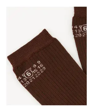 MAISON MARGIELA Numbers-motif Socks