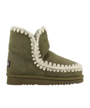 Mou Eskimo Ankle Boots - Green