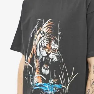 REPRESENT Welcome To The Jungle-print Cotton T-shirt