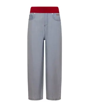 MSGM Elastic Waist Jeans - Gray