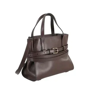 Moschino Embossed Tie Me Handbag