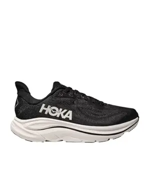Hoka One One Clifton 10 Lace-up Sneakers - Black