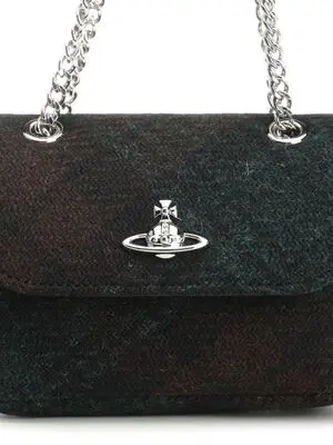 VIVIENNE WESTWOOD Orb Plaque Chain Shoulder Bag