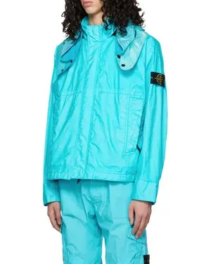 Stone Island Logo Patch Zipped Jacket