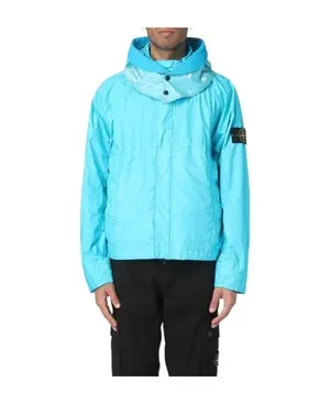 Stone Island Logo Patch Zipped Jacket