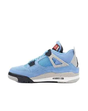 Nike Jordan 4 Retro Logo Details Casual Sneakers