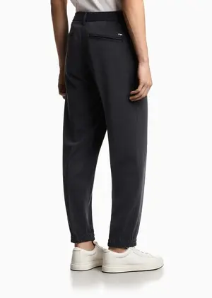 Emporio Armani Striped Casual Trousers