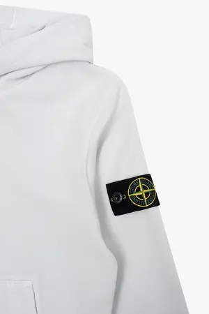Stone Island Compass-logo Cotton Hoodie