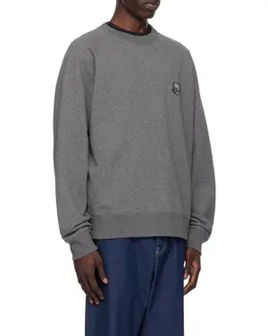 Maison Kitsuné Bold Fox Head Patch Oversized Sweatshirt