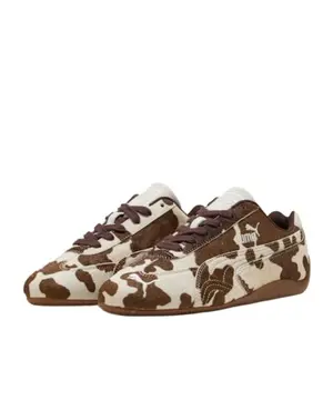 PUMA Speedcat Print Lace-up Sneakers