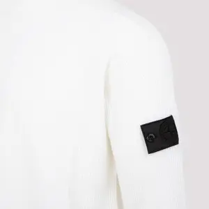 Stone Island Logo-patch Crew Neck Pullover
