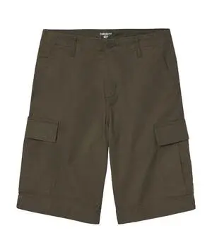 Carhartt Work In Progress Logo Patch Cargo Shorts - Green