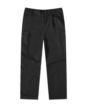 Carhartt Work In Progress Logo Patch Cargo Trousers - Black