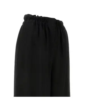 QUIRA Elastic Wide Leg Sweatpants