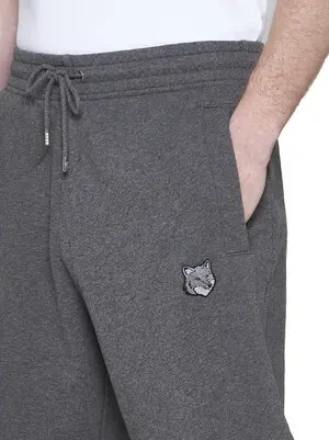 Maison Kitsuné Bold Fox Head Patch Oversize Jog Shorts