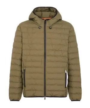 SUN 68 Quilted Jacket - Brown