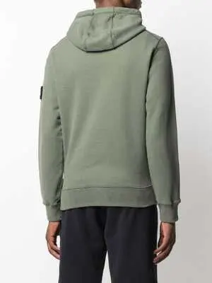 Stone Island Compass Garment-dyed Hoodie