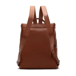 Longchamp Le Foulonné Grained-leather Backpack