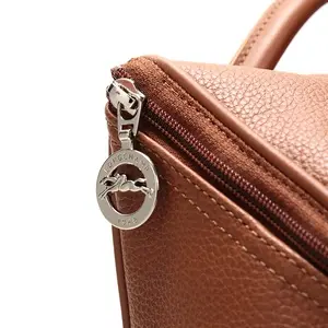 Longchamp Le Foulonné Grained-leather Backpack