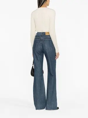 Polo Ralph Lauren Pony Embroidered Cable-knit Jumper - Nude