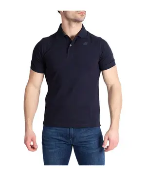 K-WAY Amedee Piqué Polo Shirt - Black