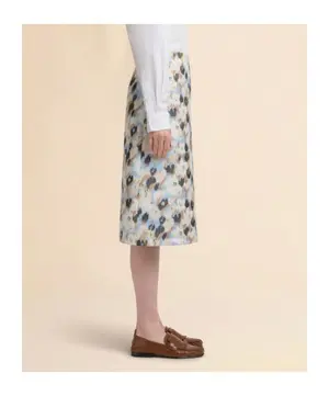 Marni Abstract Print Skirt