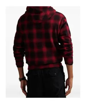 Ralph Lauren Polo Polo Bear Plaid Hoodie