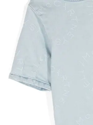 Stella McCartney Logo-print Denim Dress