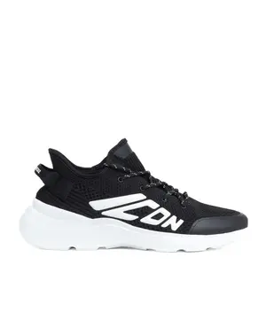Dsquared2 Logo-embossed Lace-up Sneakers - Black