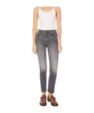 MOTHER The Dazzler Hover Jeans - Gray