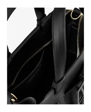 Armani Exchange Logo Structured Tote