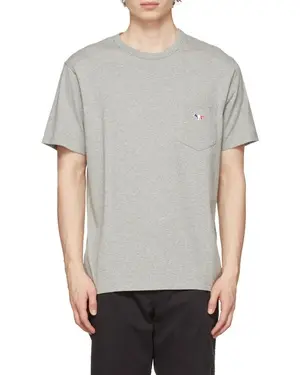 Maison Kitsuné Fox-patch Cotton T-shirt
