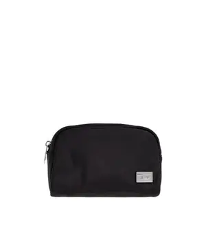 DIESEL® Logo-plaque Wash Bag - Black
